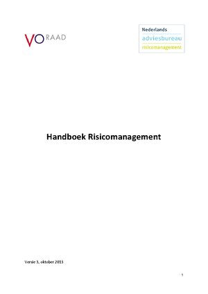 Verslag interne analyse - Hogeschool Inholland Alkmaar 30 -05- Heineken Integrale ...