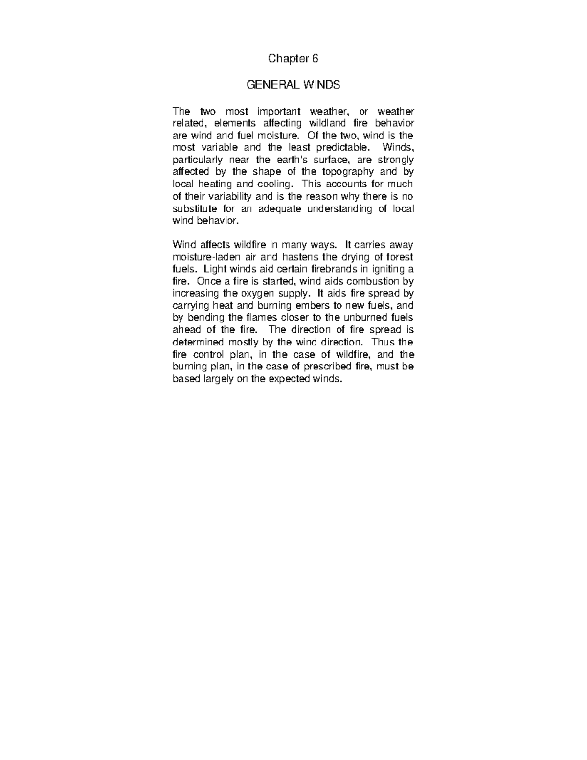 Fire Wx General Winds - About WIND AND STUFF - Chapter 6 GENERAL WINDS ...