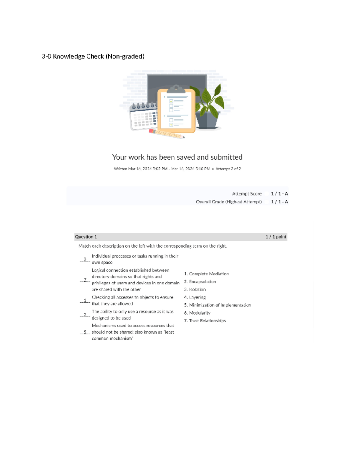CYB-200 3-2 Reading Quiz - CYB200 - 3-0 Knowledge Check (Non-graded ...