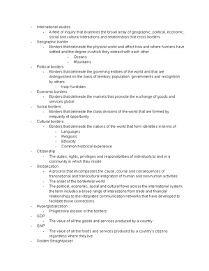 Chapter 4 - Paragraph Assignment - Political science and global studies ...