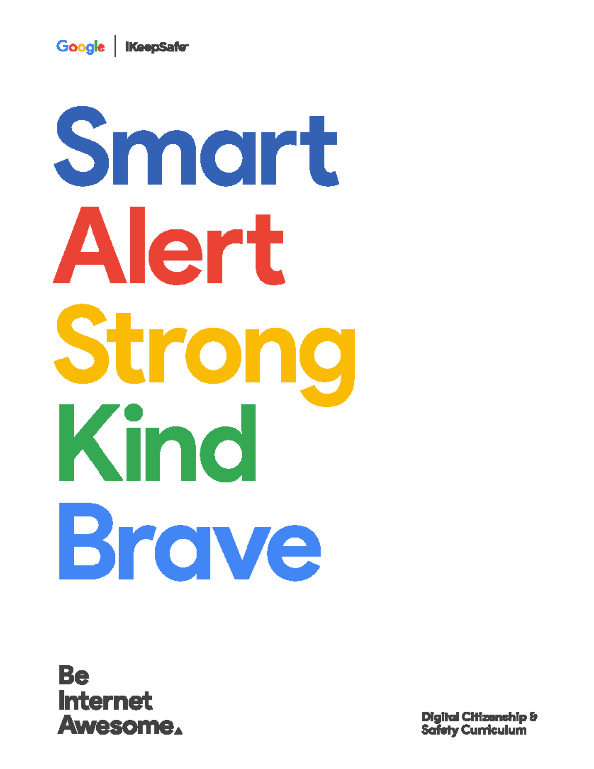Be Internet Awesome (Digital Citizenship Safety & Curriculum) - Warning ...