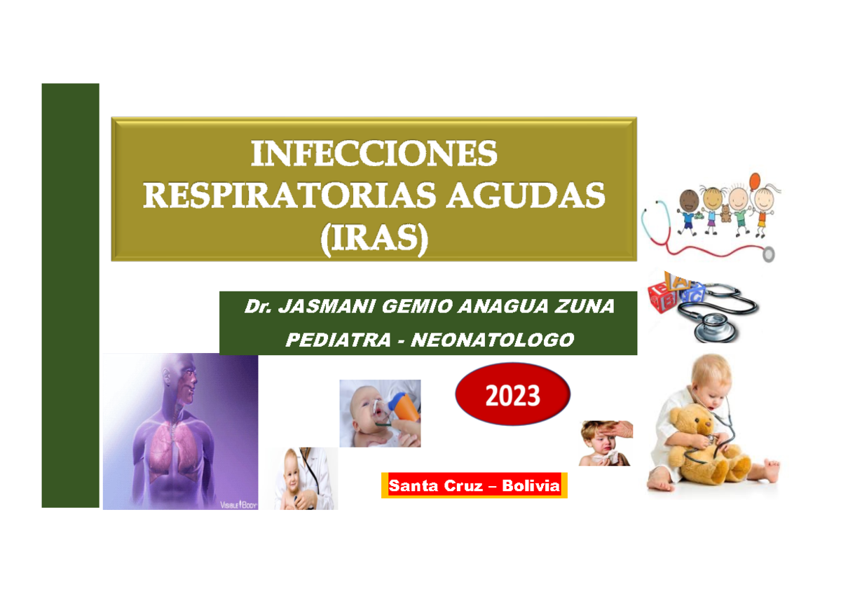 PDF 20. IRAS 2023-1 - Iras - ####### Santa Cruz – Bolivia Dr. JASMANI GEMIO ANAGUA ZUNA PEDIATRA ...