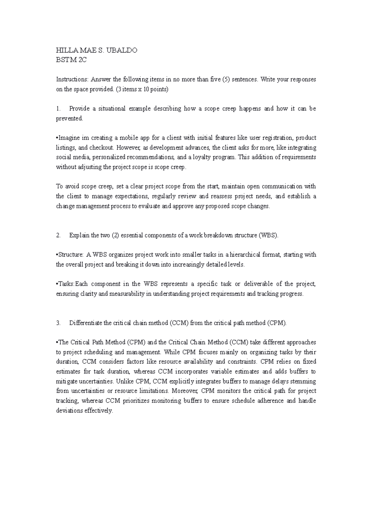 MICE - MICE strategic planning - HILLA MAE S. UBALDO BSTM 2 C ...