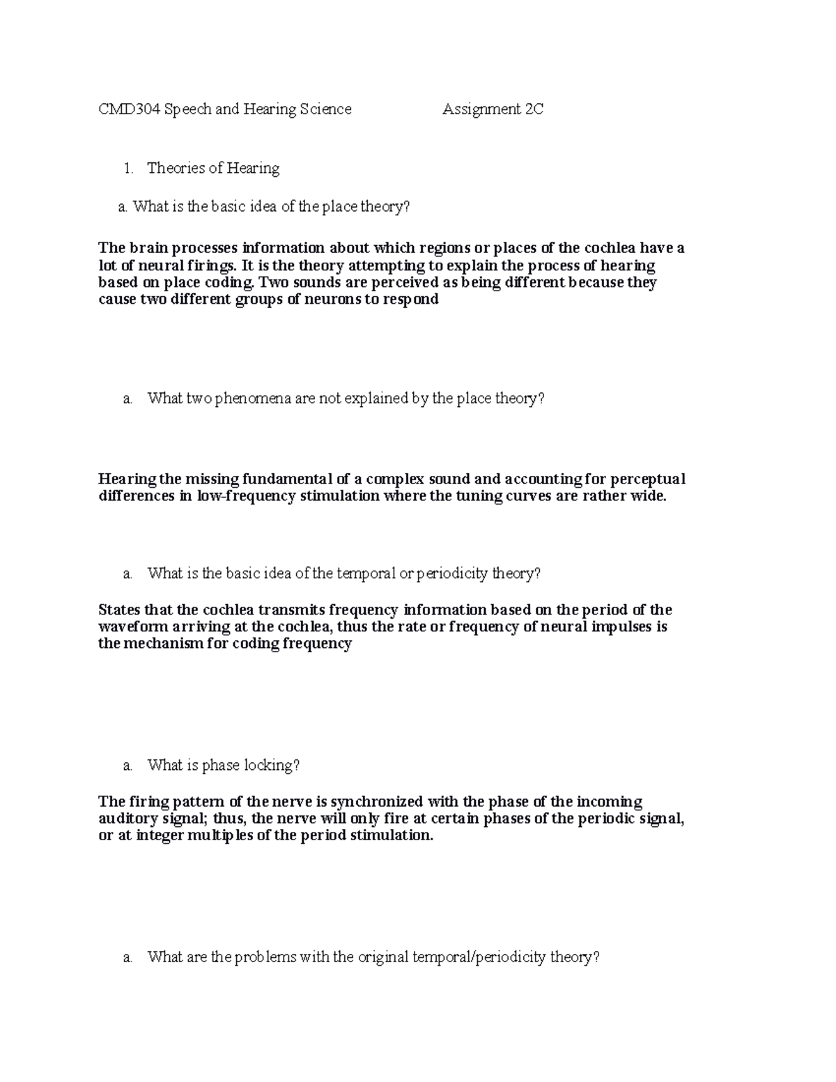 CMD304 Speech and Hearing Science HW2C - CMD304 Speech and Hearing ...