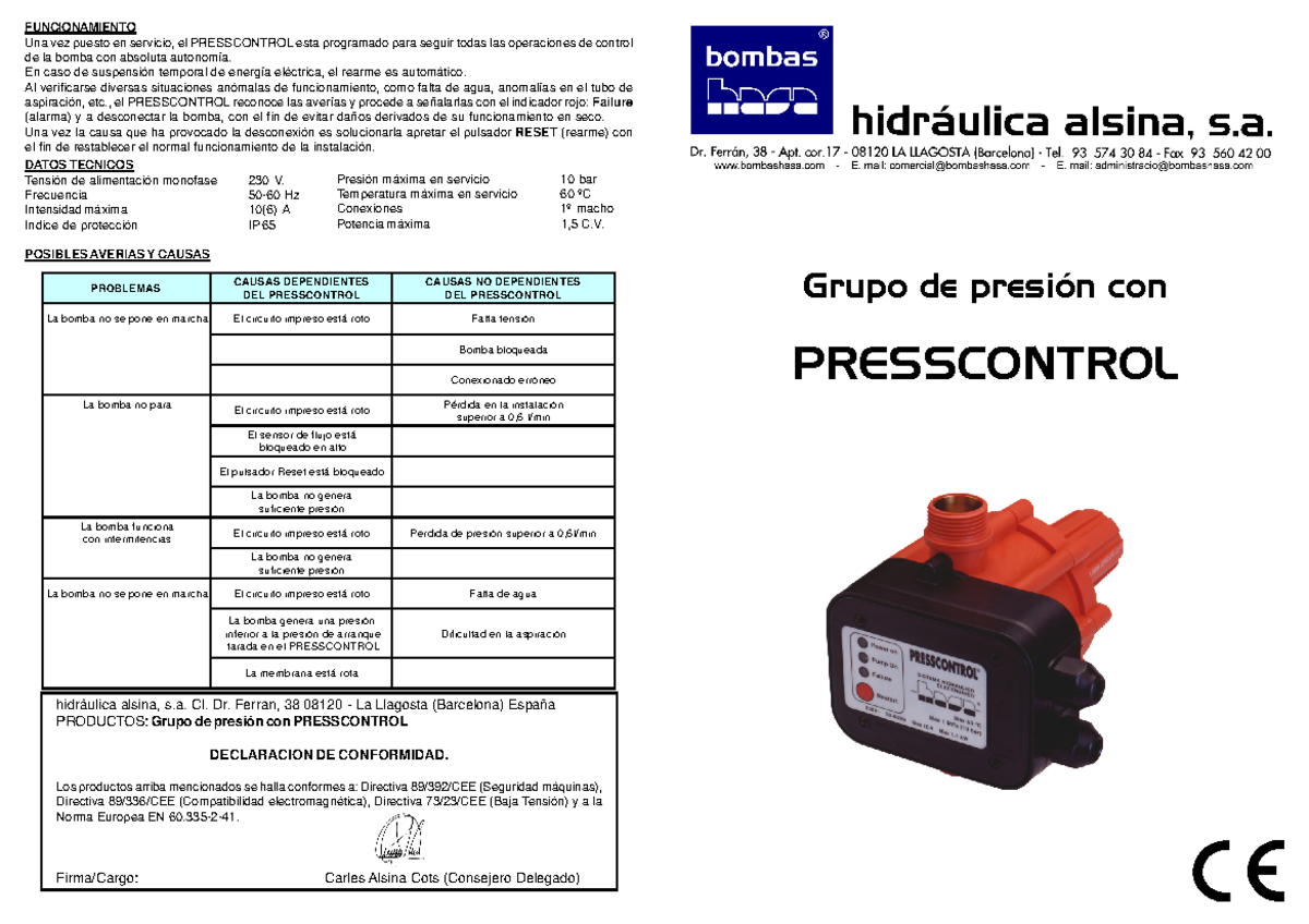 380- Presscontrol-if - Hidroneumatico Press Control - PRESSCONTROLGrupo ...