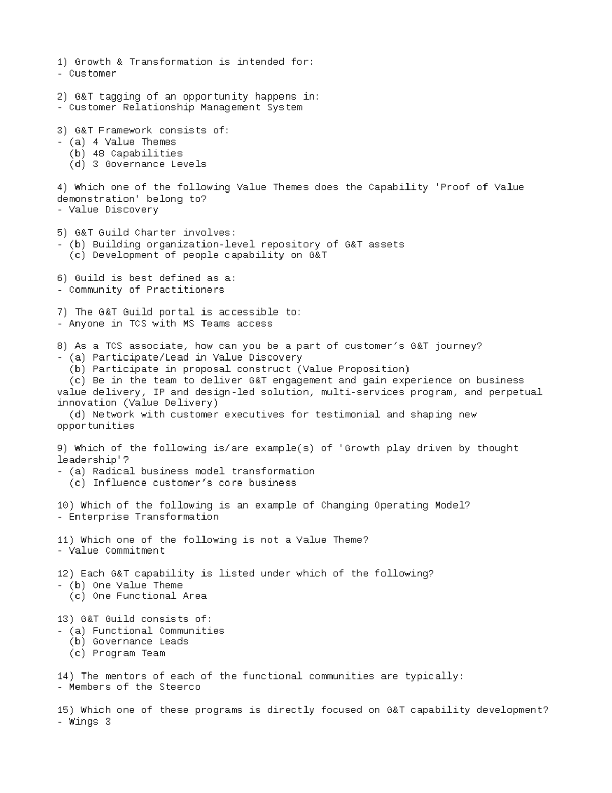 533743475 69020 G T Awareness Quiz - Growth & Transformation is ...