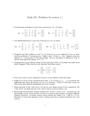 Matlab activity 4 - Linear combinations - Linear Algebra With Matlab ...
