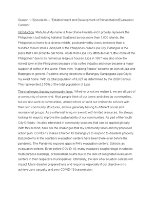 From sir Mecha newsreporting scripts - Intro- And for the news ...