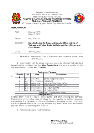 AAR re Participation in the Meeting Regarding the Philippine Plan of ...