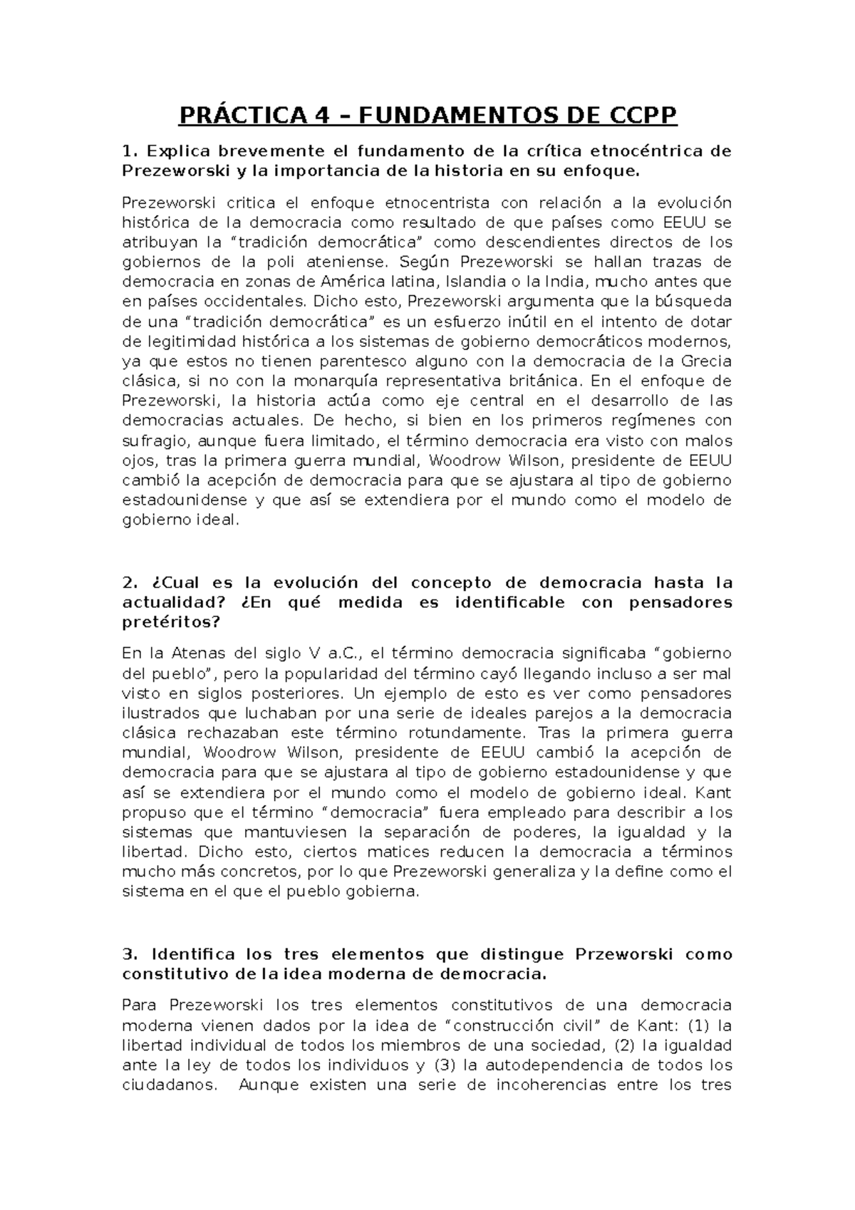 Práctica 4 - Fundamentos DE CCPP - PRÁCTICA 4 – FUNDAMENTOS DE CCPP 1. Explica brevemente el ...