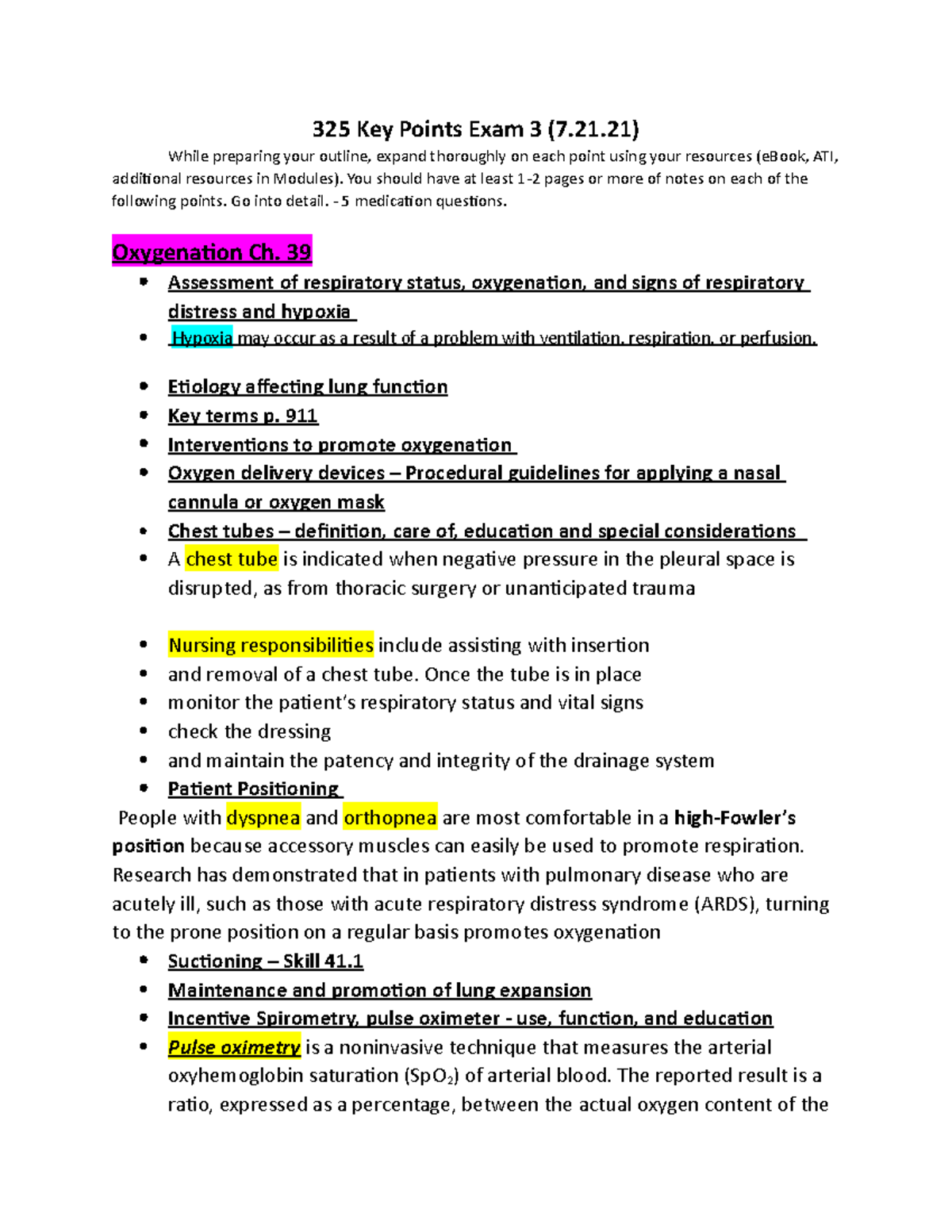 325 Key Points Exam 3 - Deprecated API usage: The SVG back-end is no ...