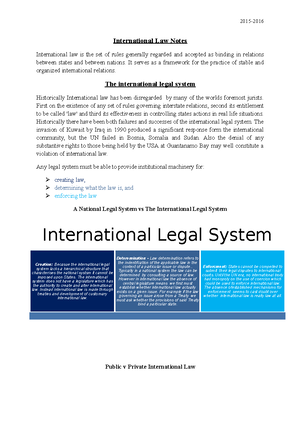 Customary International Law - Seminar 3: Customary International Law ...