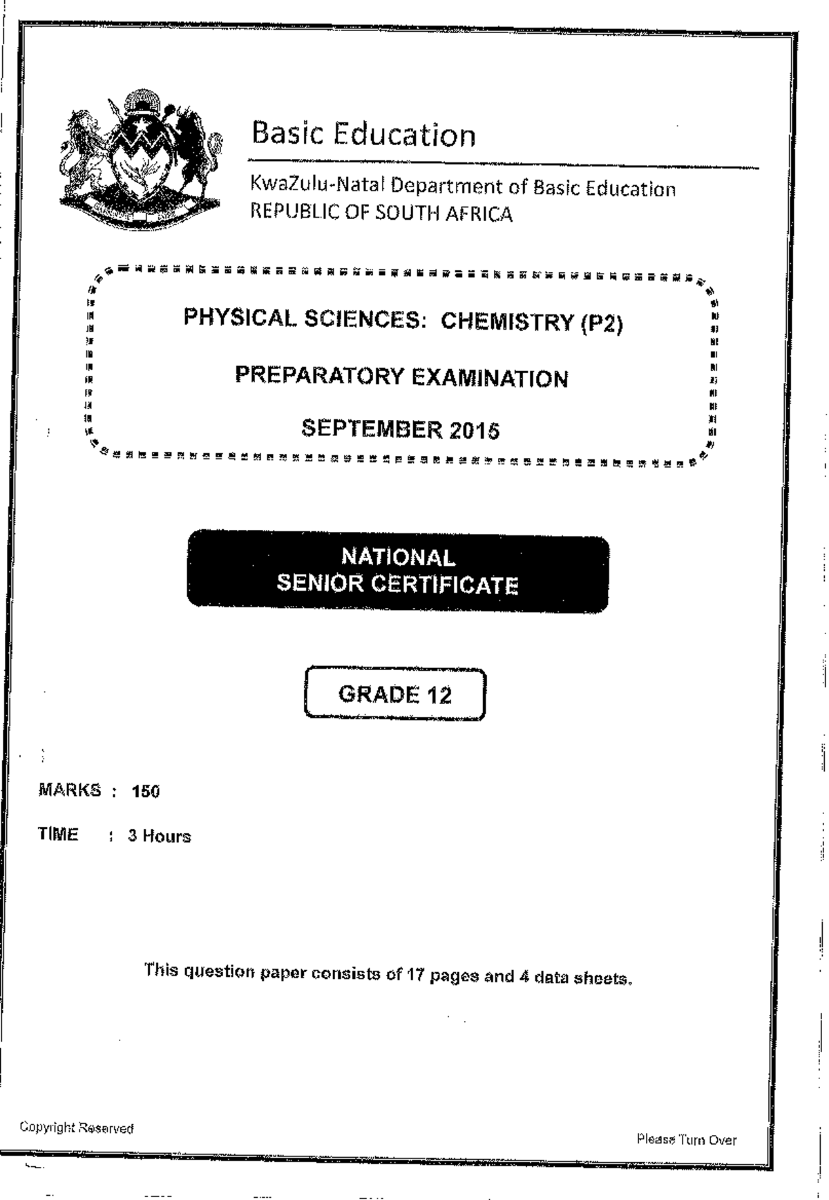 Trials 2015 PHY P2 QP MEMO - Studocu