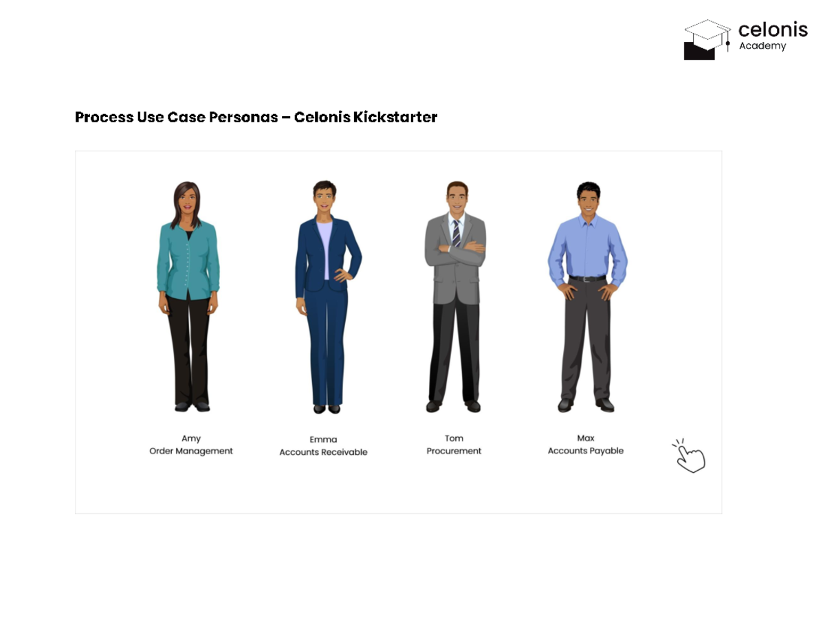 Process Use Case Personas - Celonis Kickstarter - Gestión de Costos ...
