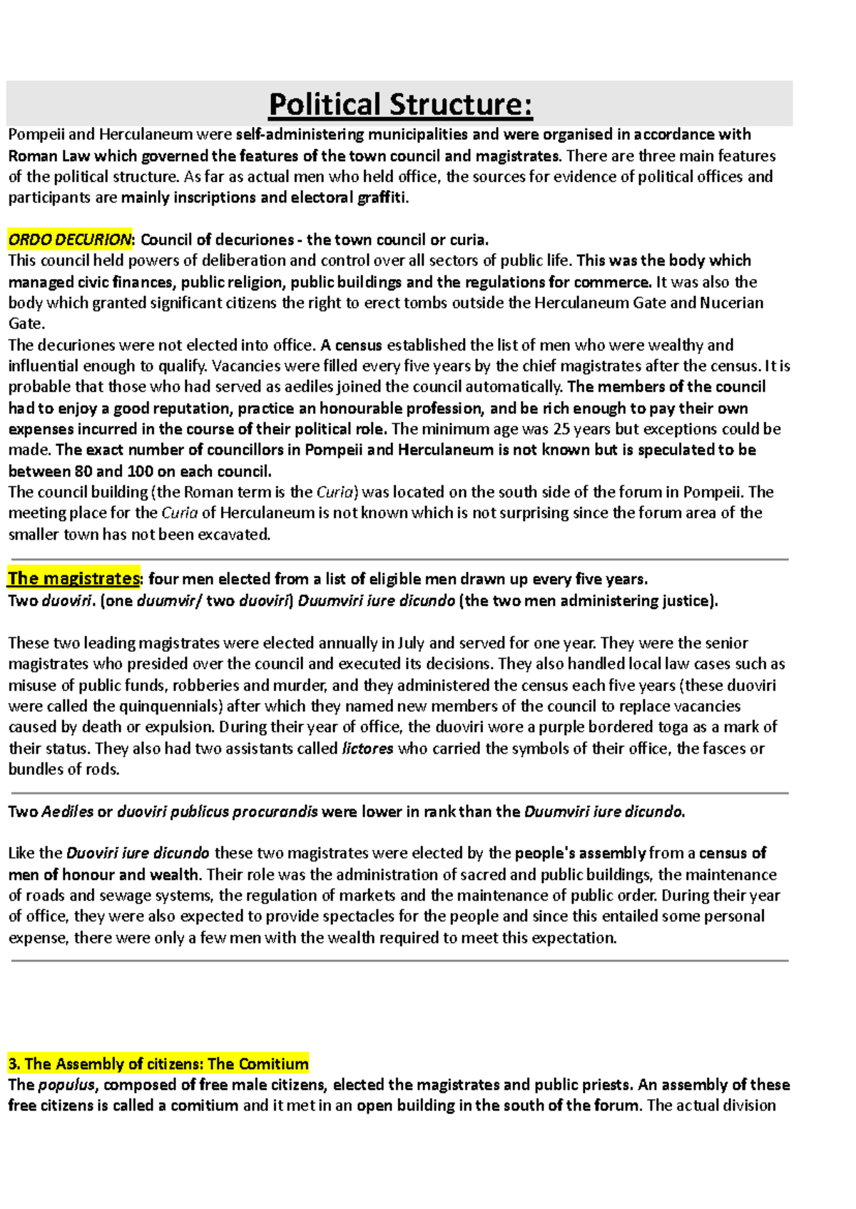 Copy of 8.1 Political Structure source worksheet - Political Structure ...