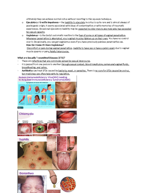 Understanding Sexual Behavior - Understanding the Self - UNDERSTANDING ...