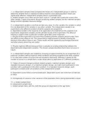 Behavioral Sciences STAT 2nd Edition by Gary Heiman test - ANSWER: c ...