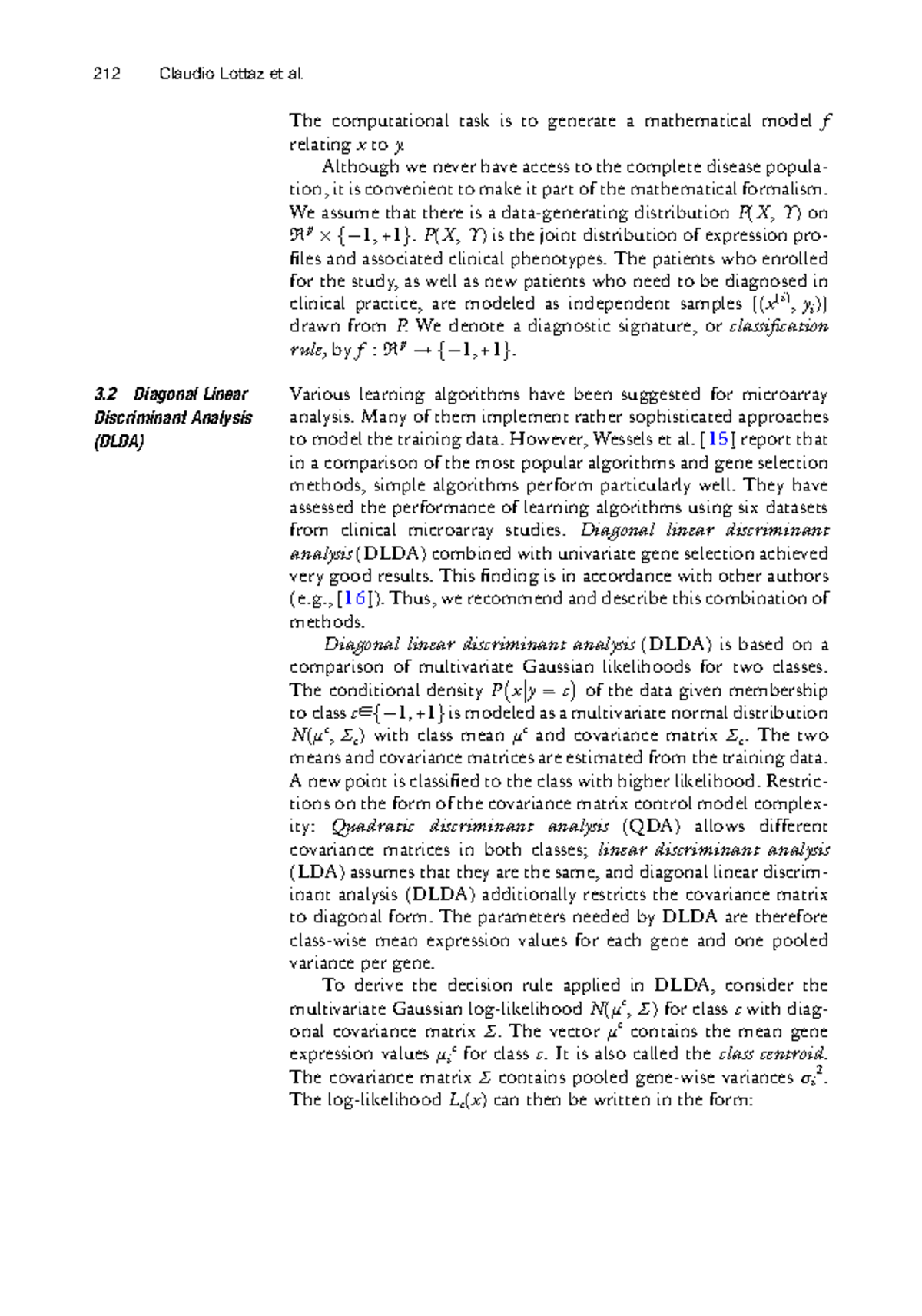 Fundamentals of Bioinformatics-72 - The computational task is to generate a mathematical model f ...