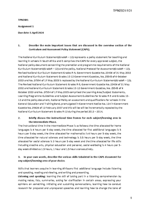 Unisa - University of South Africa - Studocu