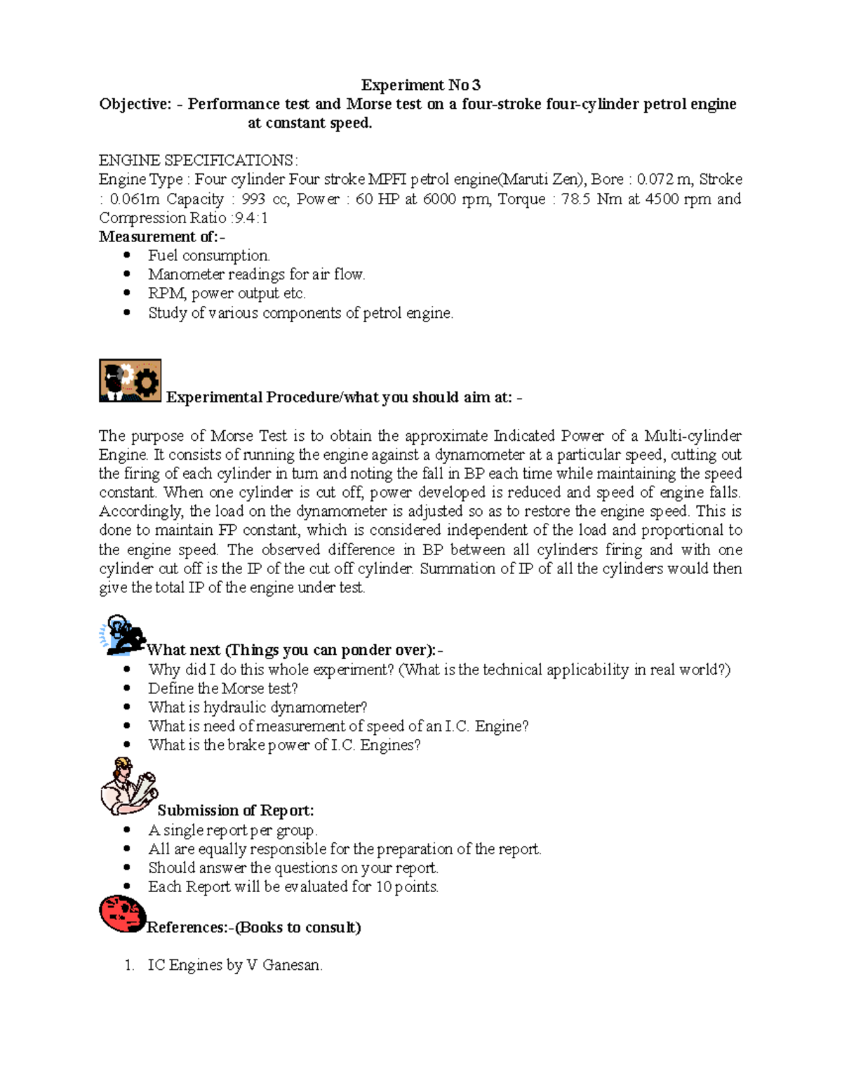 Experiment No 3 - It's practice for SY students of Aerospace ...