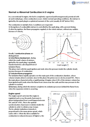 11 Normal vs Abnormal Combustion - Under normal operating conditions ...