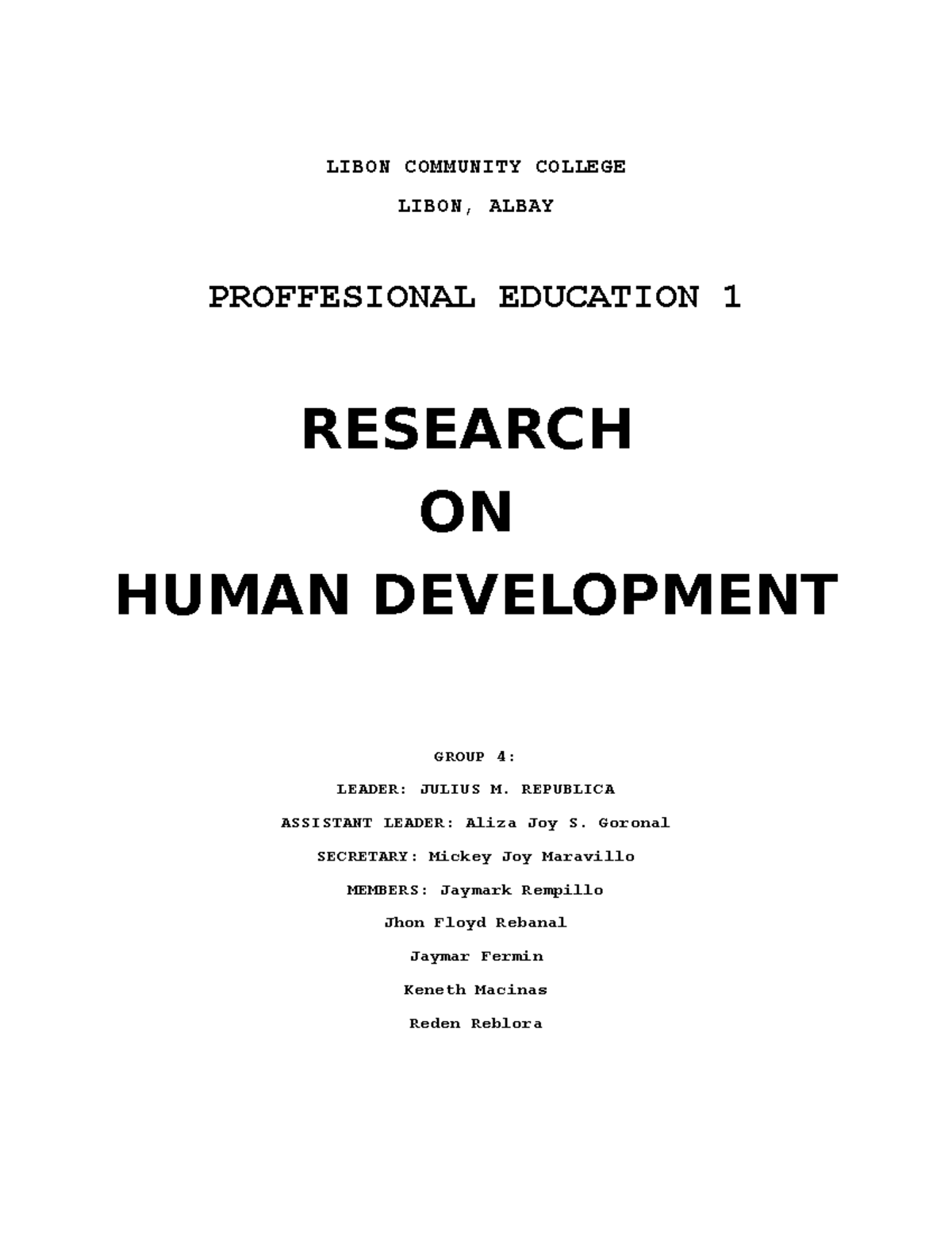 Local media 3534644069486160210 - LIBON COMMUNITY COLLEGE LIBON, ALBAY ...