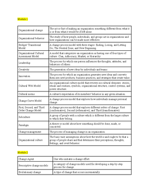 Change Strategy - Assignment - Change Strategy Kelly miller Western ...