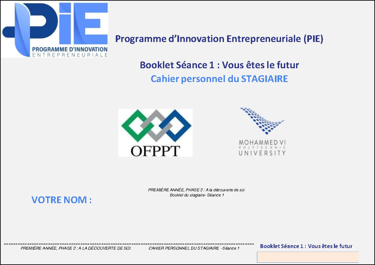 Booklet - nice - Programme d’Innovation Entrepreneuriale (PIE) Booklet ...