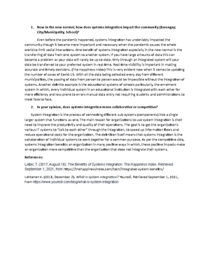 01 Handout 1(12) 01 Handout 1 - information system - TSU - Studocu