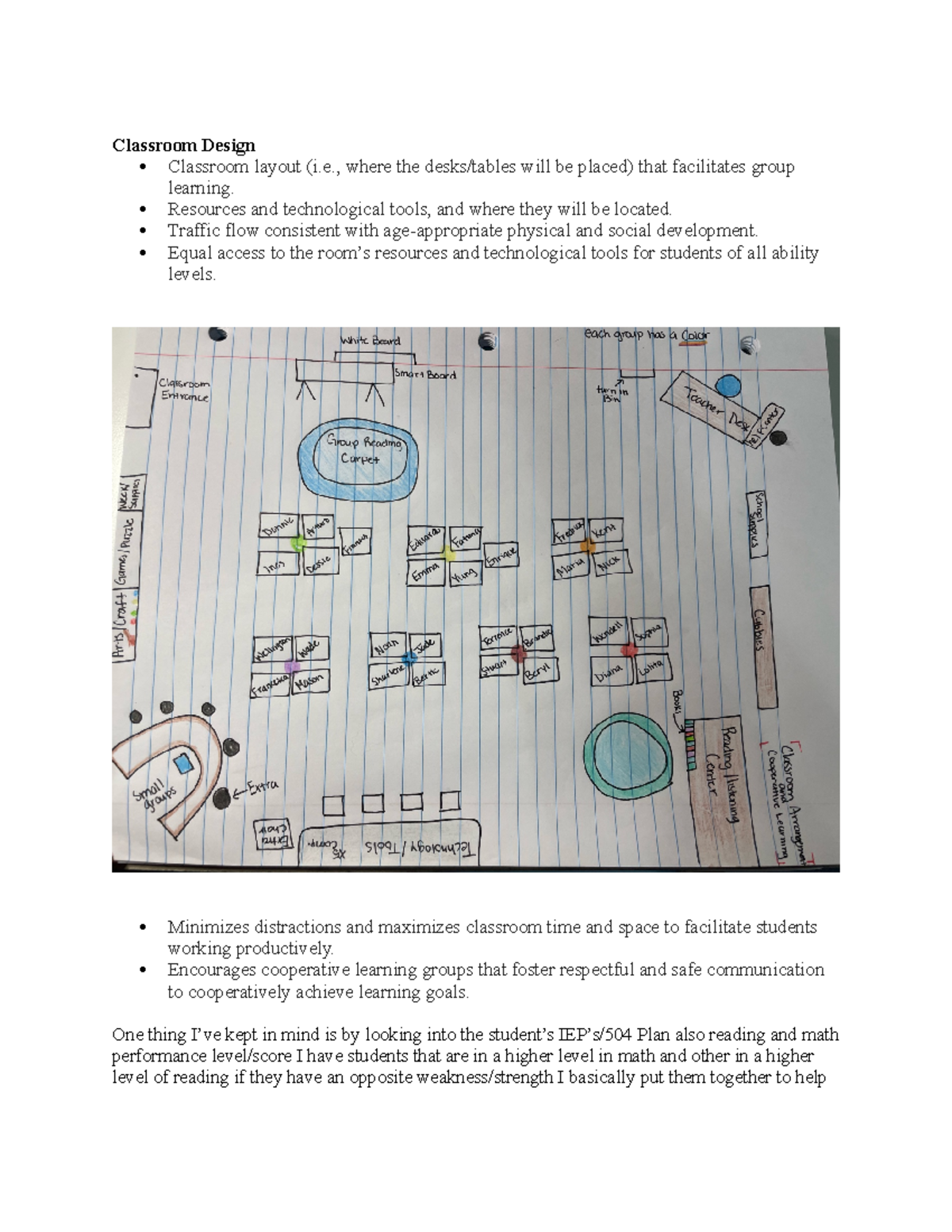 Classroom Arrangements and Cooperative Learning - Classroom Design ...