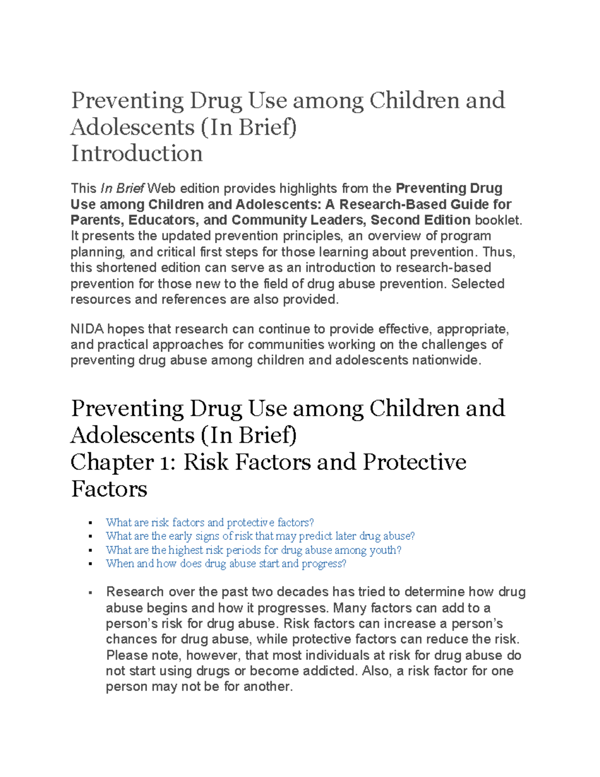 5-national-on-drug-abuse - Publications Preventing Drug Use among ...