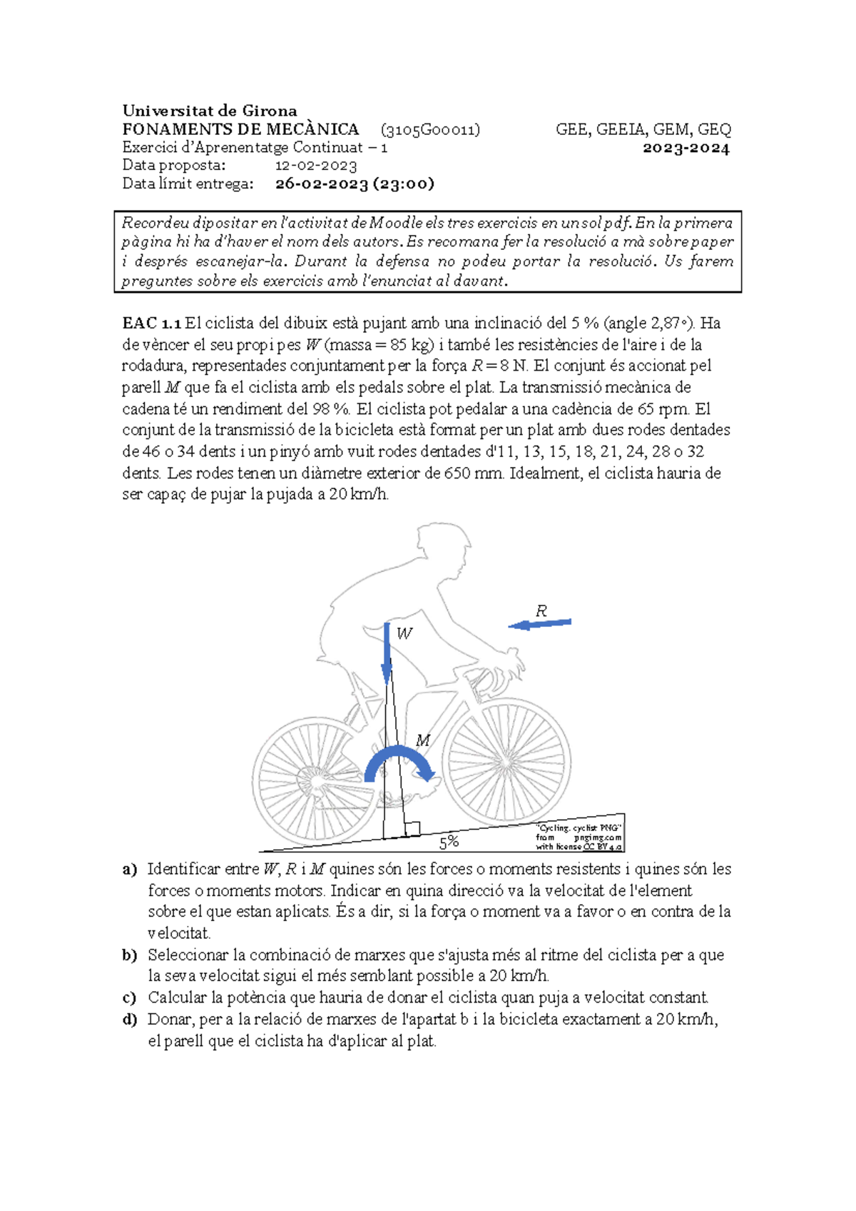 EAC-1 - FMEC 2023-2024-solved - Universitat de Girona FONAMENTS DE ...