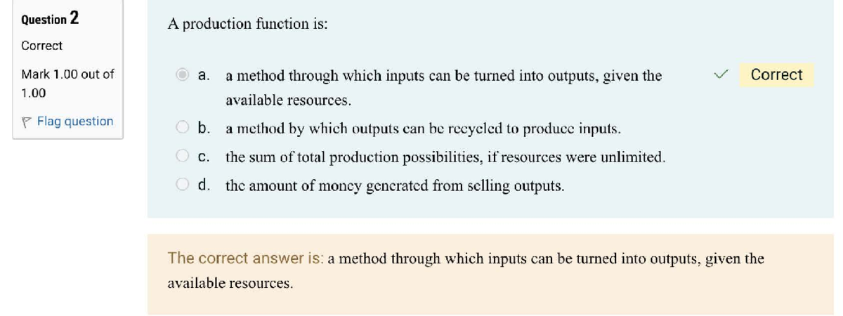 Screenshot 2024-10-25 at 0 - ECF1200 - Question 2 A production function ...