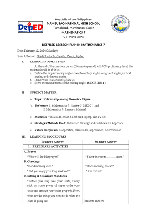 Metacognition - ED 105 – Facilitating Learner – Centered Teaching Name: Harold A. Bandilao BSED ...