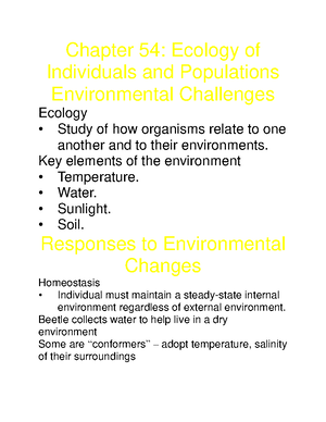 Chapter 55-Community ecology - Chapter 55: Community Ecology Biological ...