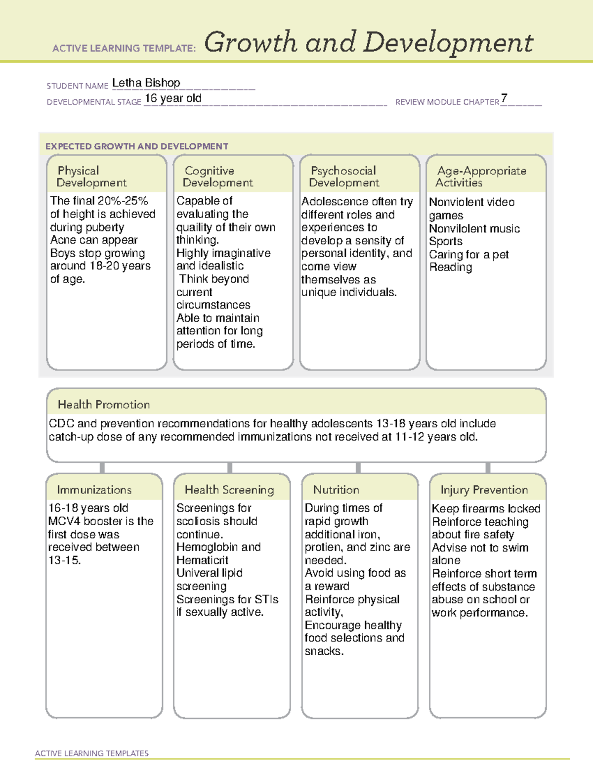 16activelearningtemplateforgrowthanddevelopment - ACTIVE LEARNING ...
