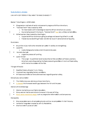 The American Yawp notes - Jaiden Peterson Chapter 3 - British North ...