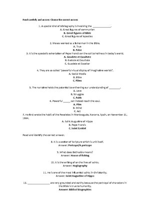 Theology Basic Activity 1 Reviewer Notes - An Introduction to Doing ...