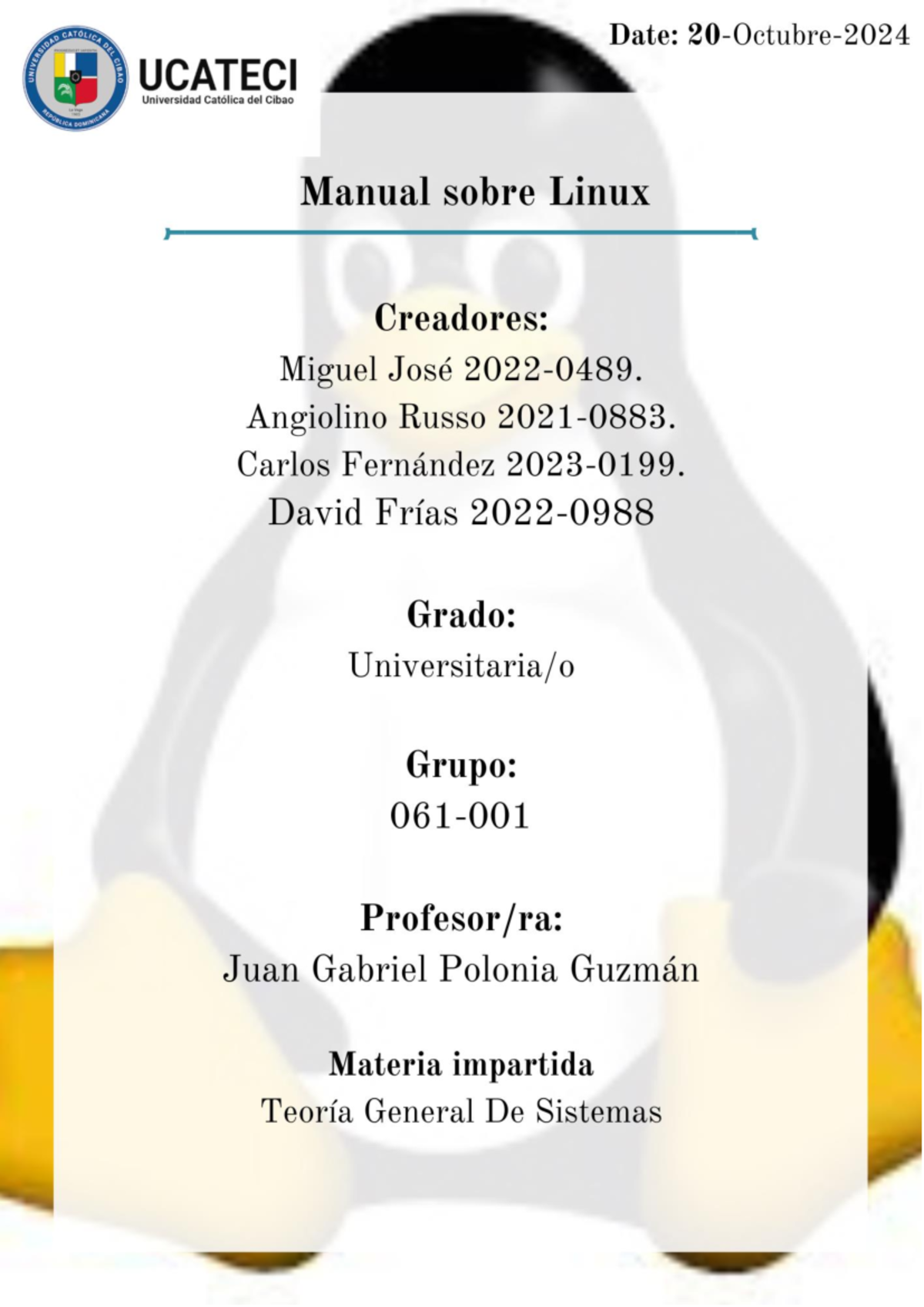 Manual sobre lunux - Contenido ¿Qué es? Eventos que condujeron a su ...