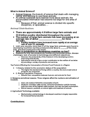 12 Equine - Introduction to Animal Science, Heather Porter, MW Lecture ...
