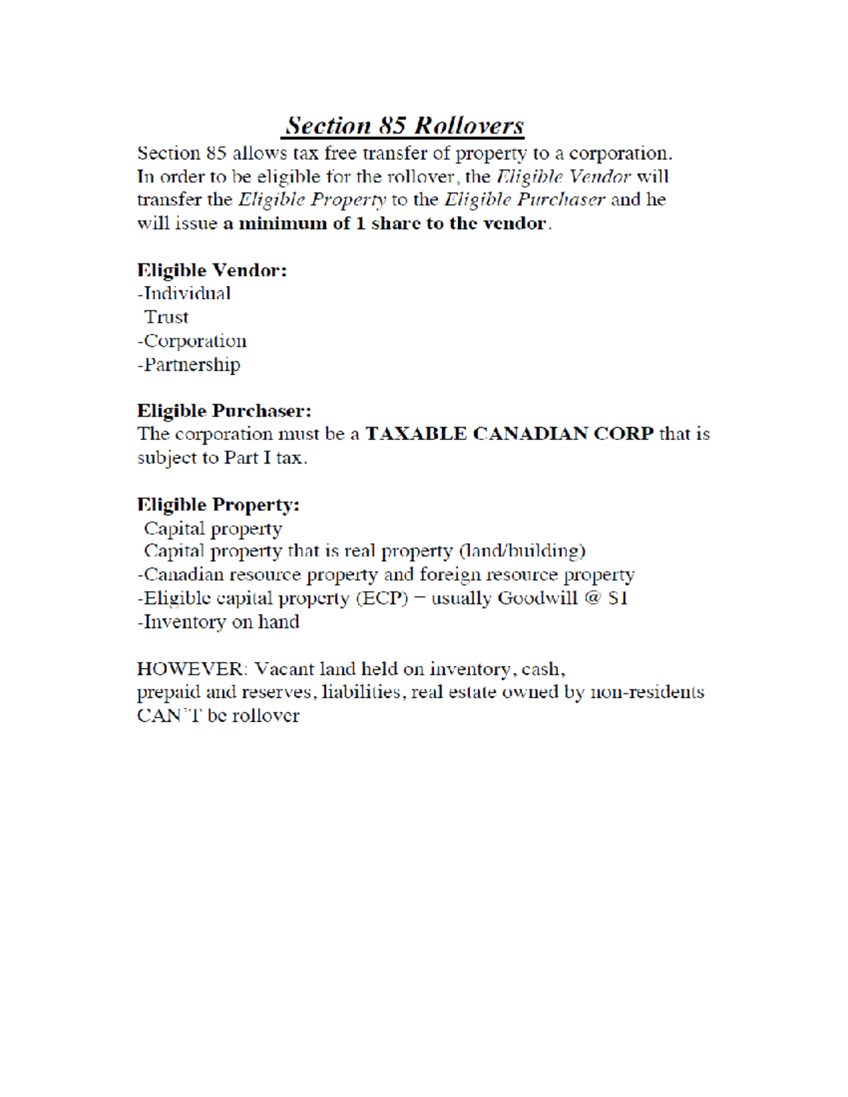 Section 85 - ACCO 440 - Studocu