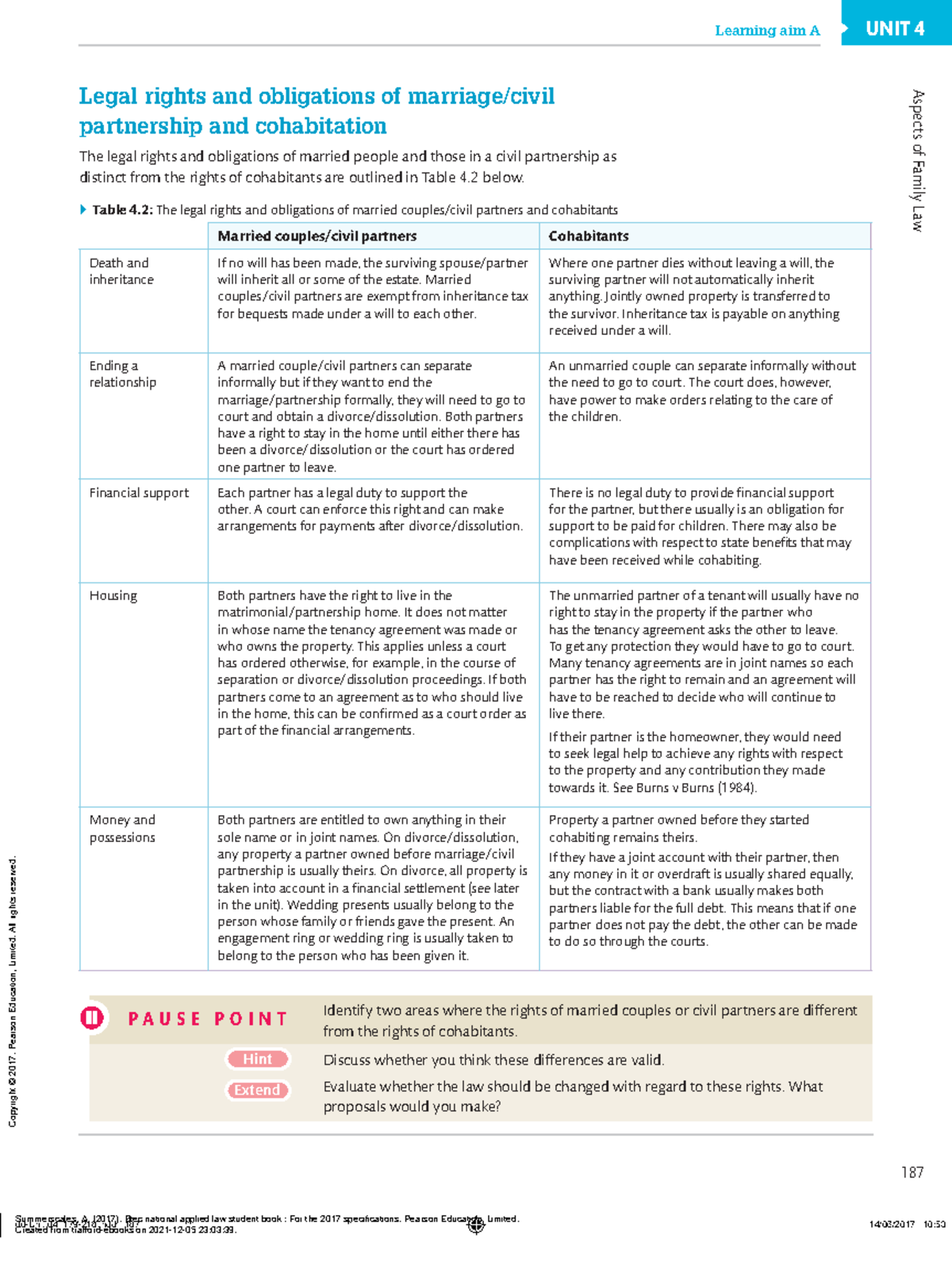 BTEC National Applied Law Student Book For the 201... - (Chapter 4 ...