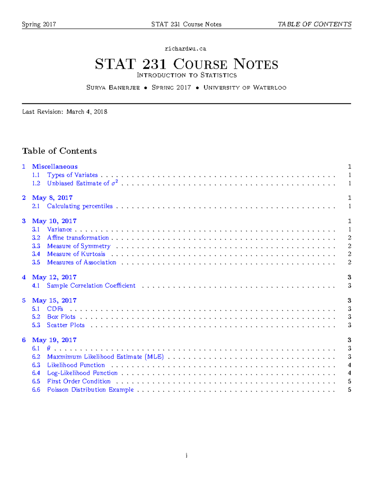 Stat231-notes - Astronomy: The Magnificent Universe practice material ...