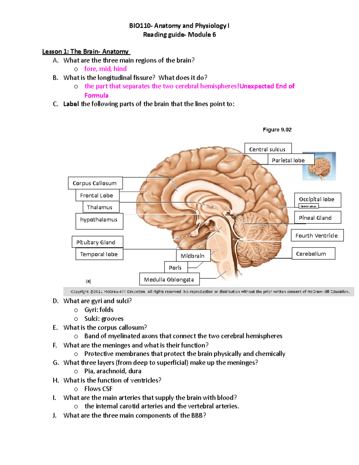Week 11 Reading Guide Module 6 - Reading guide- Module 6 Lesson 1: The ...