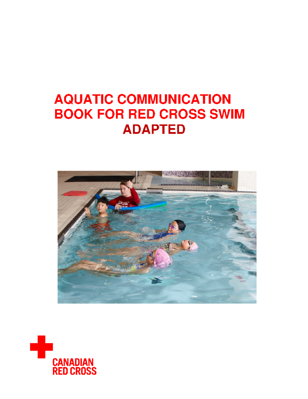 Tp ws rcsa aquatic communication book 2015 - AQUATIC COMMUNICATION BOOK ...
