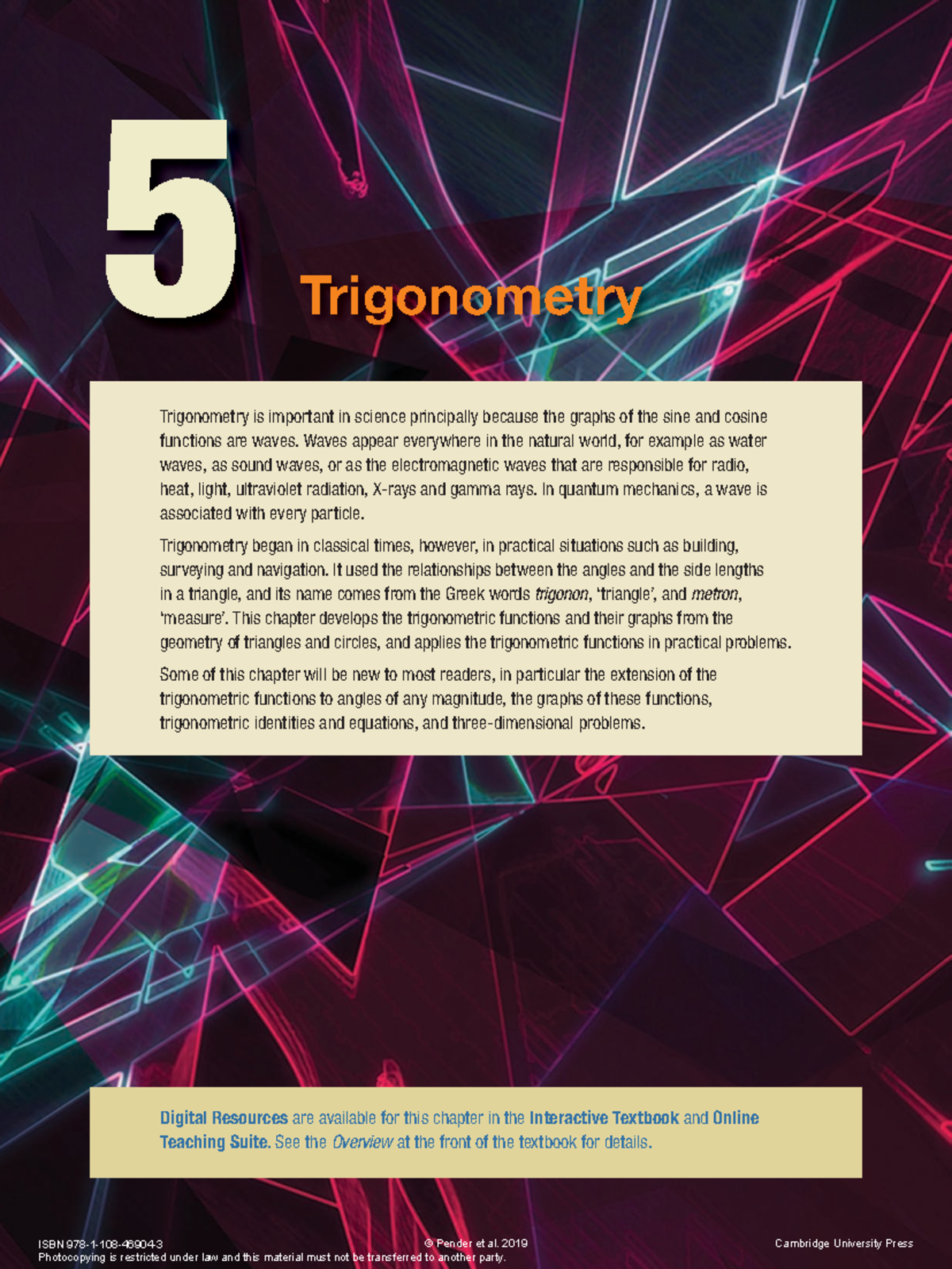 Trigonometry MA11 - Textbook material - 1A Digital Resources are ...