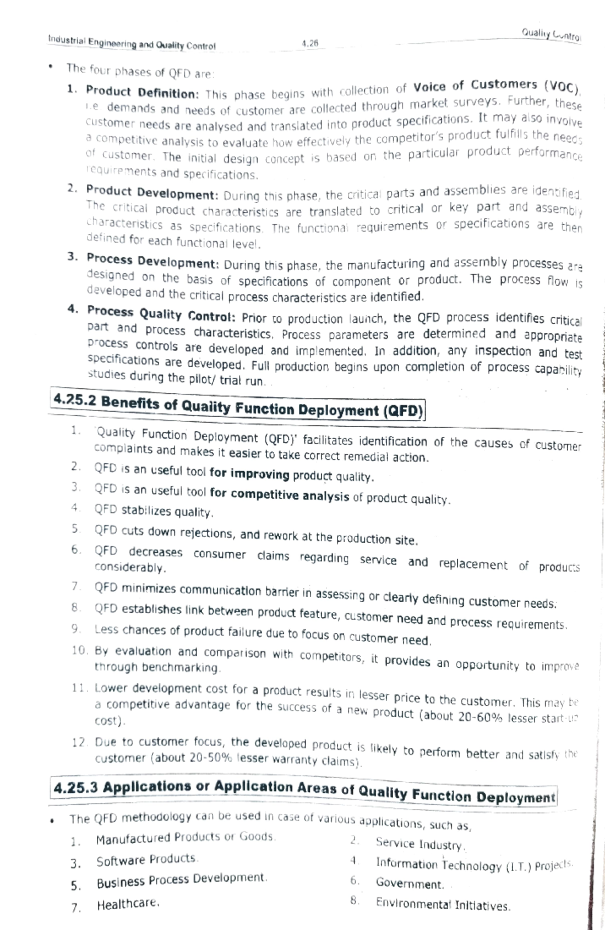 Quality control 2 chapters notes for general information of quality ...