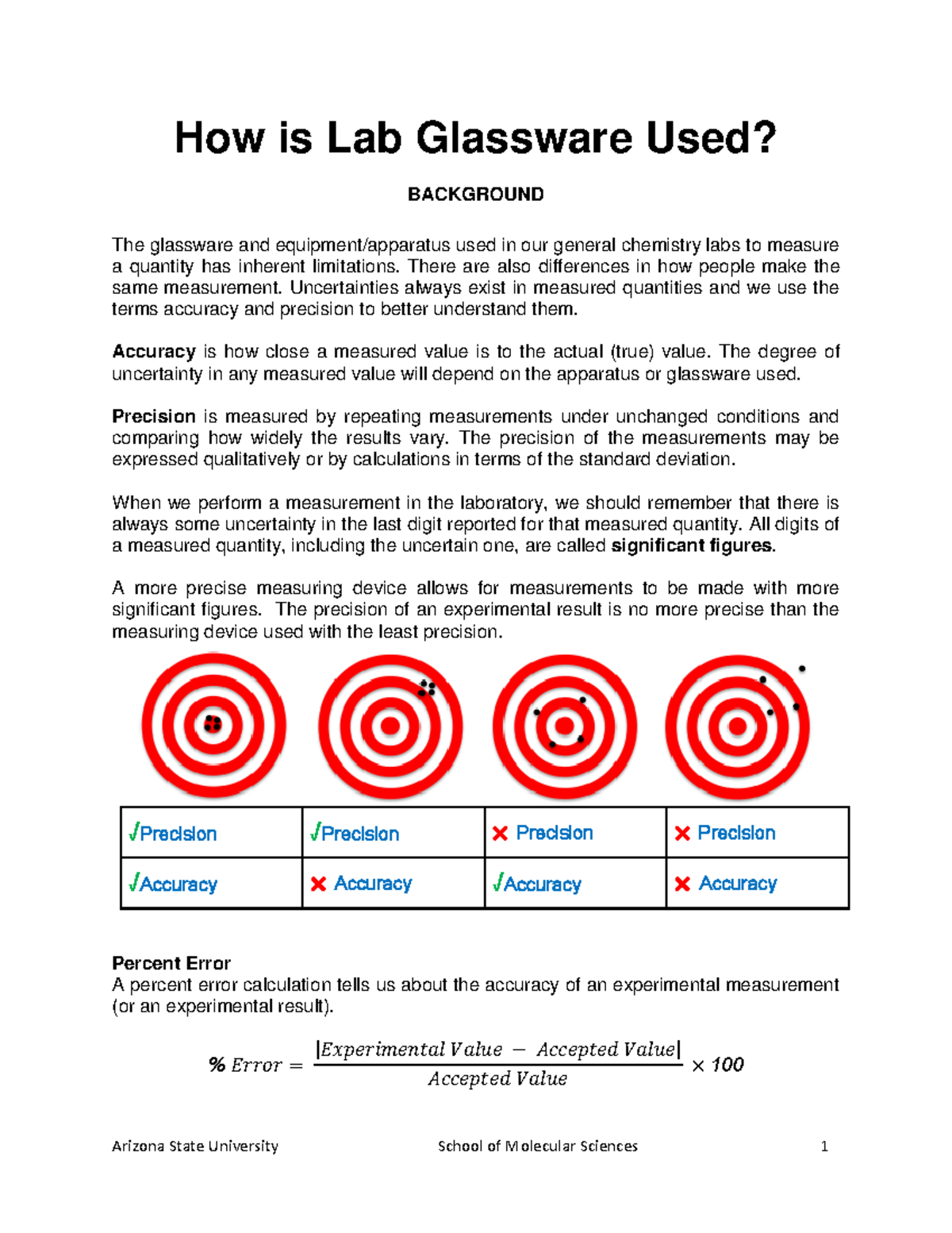 How is Lab Glassware Used For Students 101 revised F19 - How is Lab ...