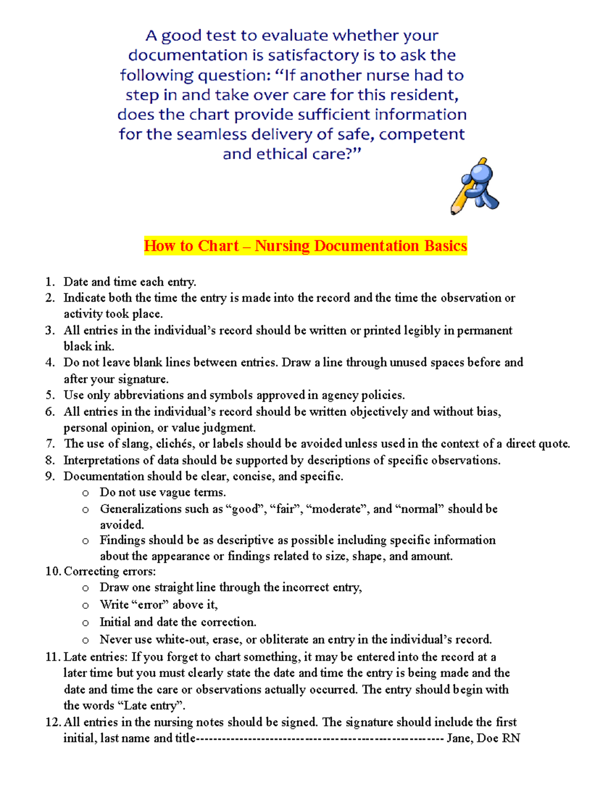Sample-Narrtive+Notes - How to Chart – Nursing Documentation Basics 1 ...