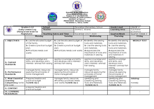 Dlp flipino pandiwa detailed lesson plan sa pagtuturo ng filipino sa ...